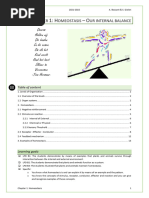 Homeostasis A2 Revision Topical Markhint MS | PDF