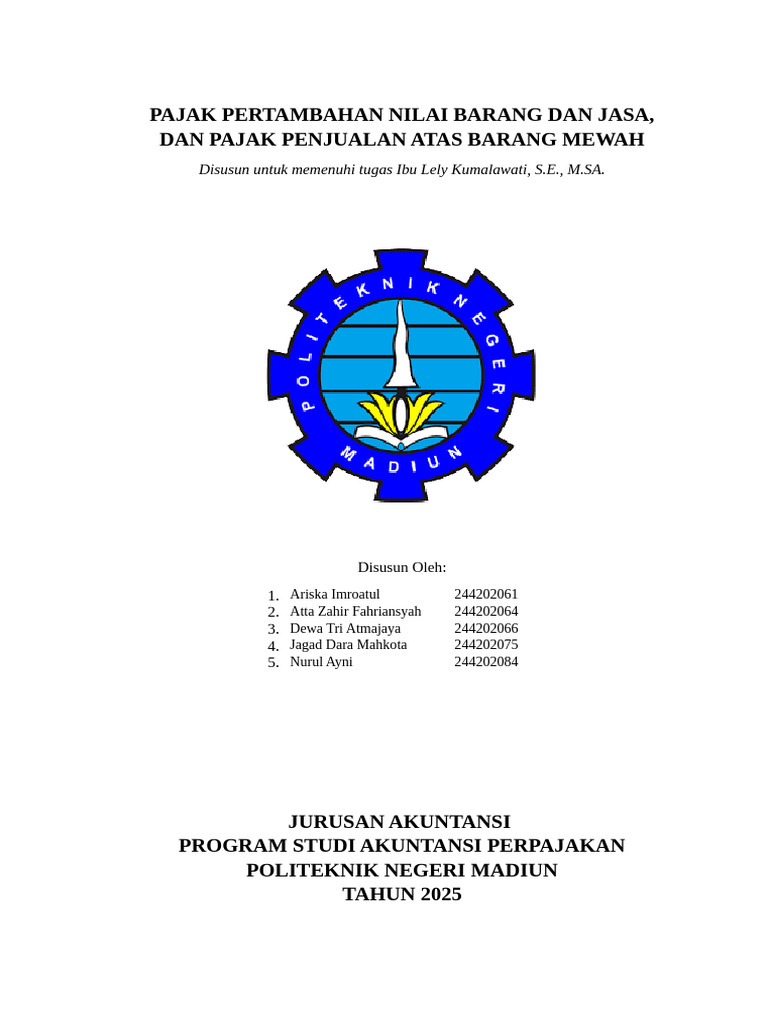 Ppn Dan Ppnbm | PDF
