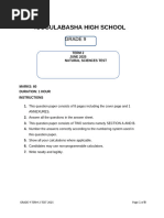 Grade 9 Term 3 History Project 2025 | PDF | Learning | Cognition