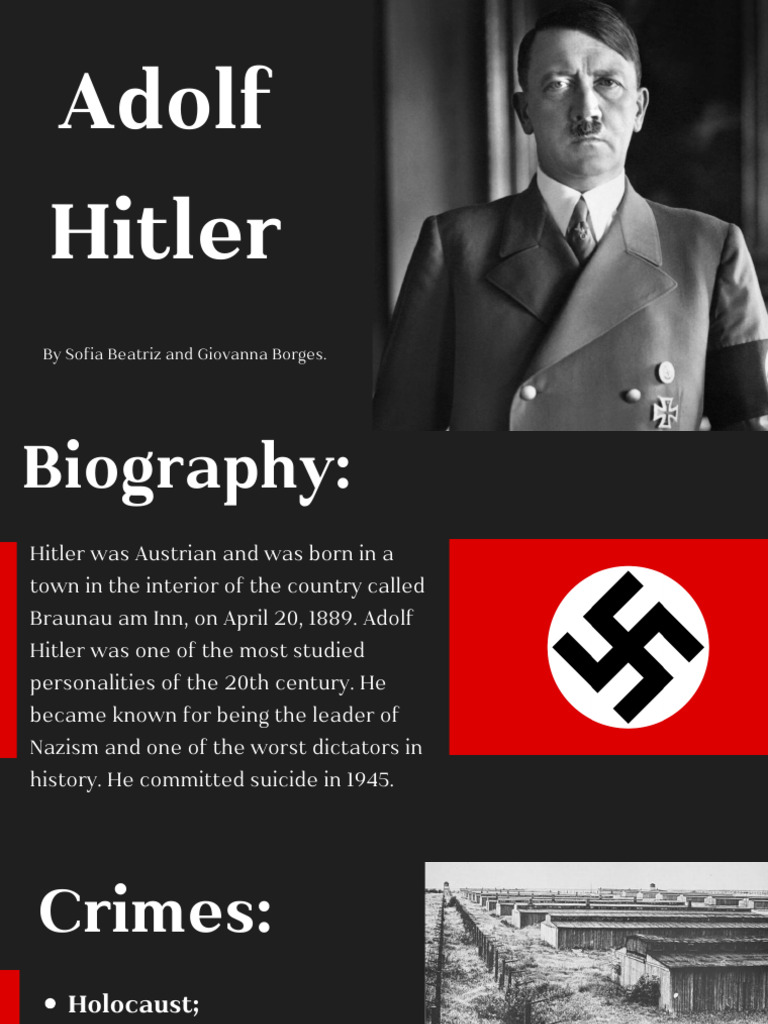 Adolf Hitler: A Brief Biography | PDF
