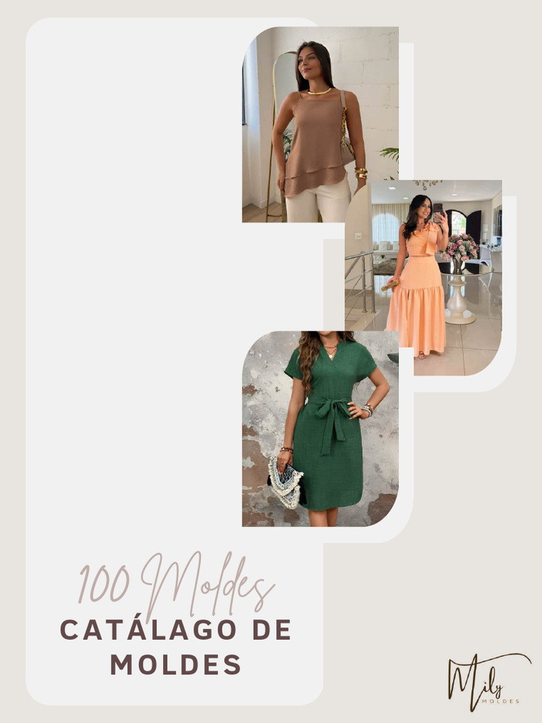 Catálogo Mily Moldes | PDF | Produtos têxteis (varejo) | Aparência humana