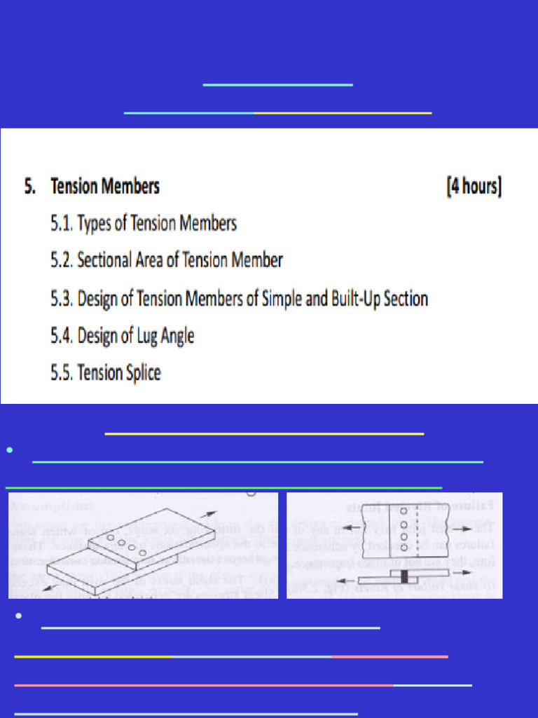 Design Principles for Tension Members | PDF | Strength Of Materials ...