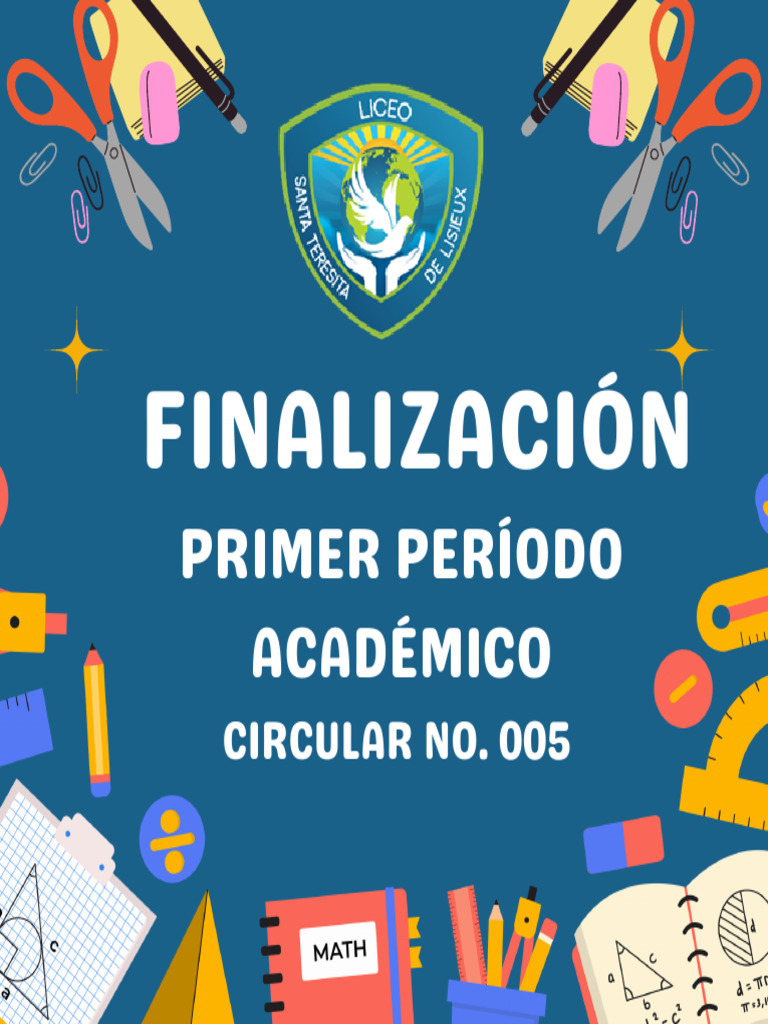 Circular 005 Finalización de Primer Periodo | PDF