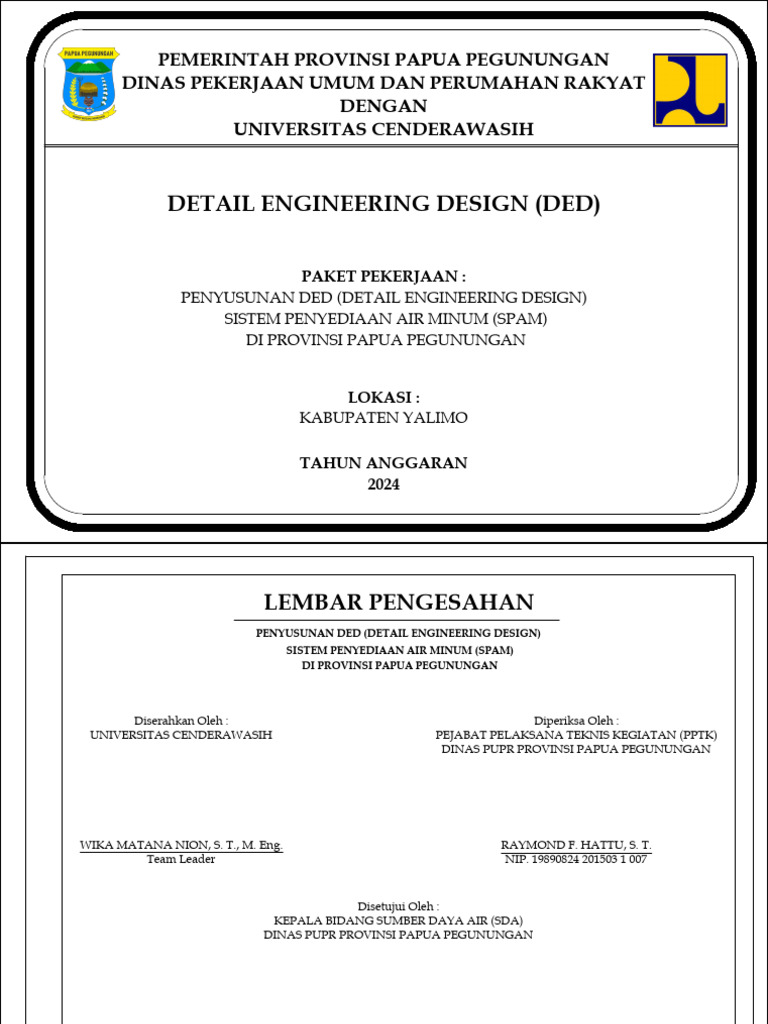 Gambar Desain (Yalimo) - Fix 2024 | PDF