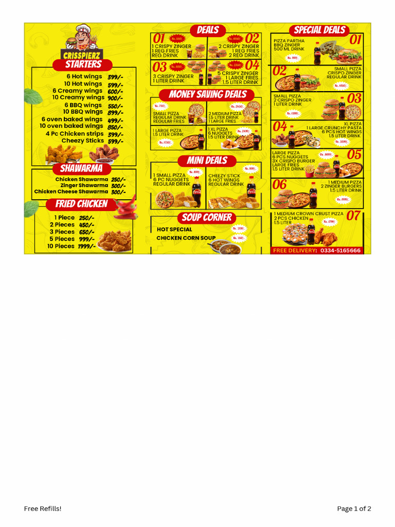 Free Refills! | PDF