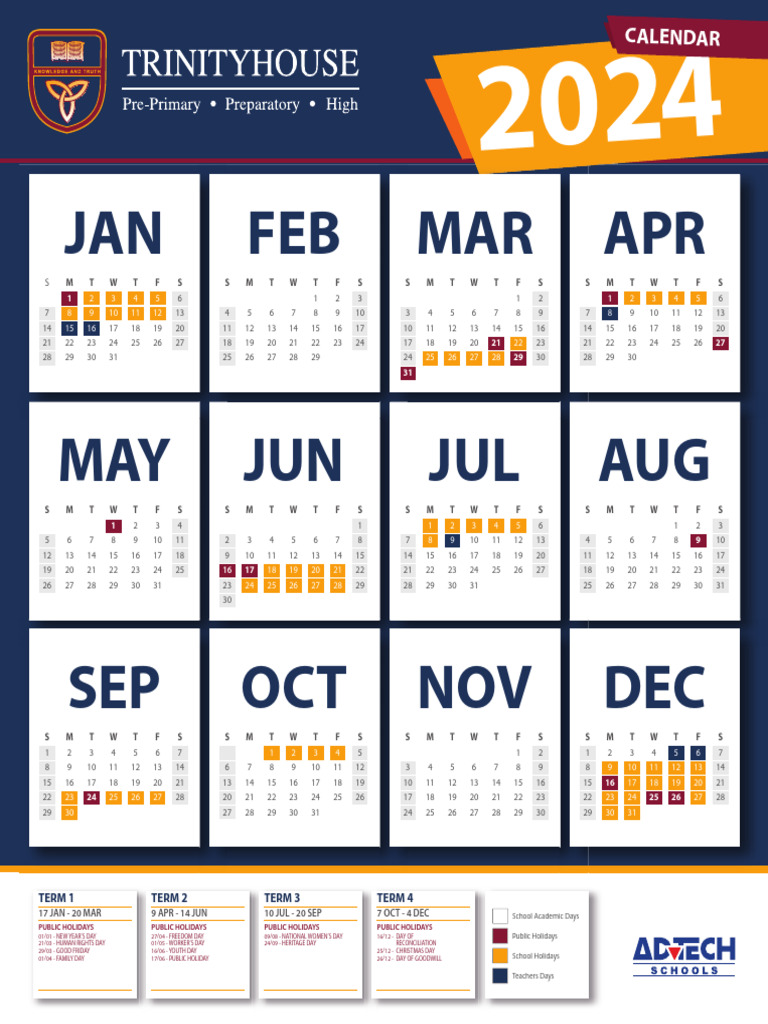 Trinity Calendar 2024nx | PDF