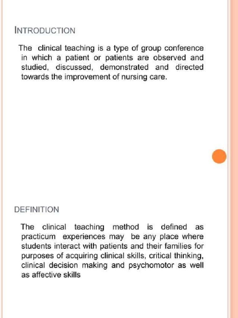 Clinical Teaching Strategies Pdf