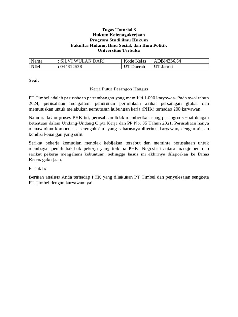 Tugas 3 Adbi4336 Silvi Wulan Dari | PDF