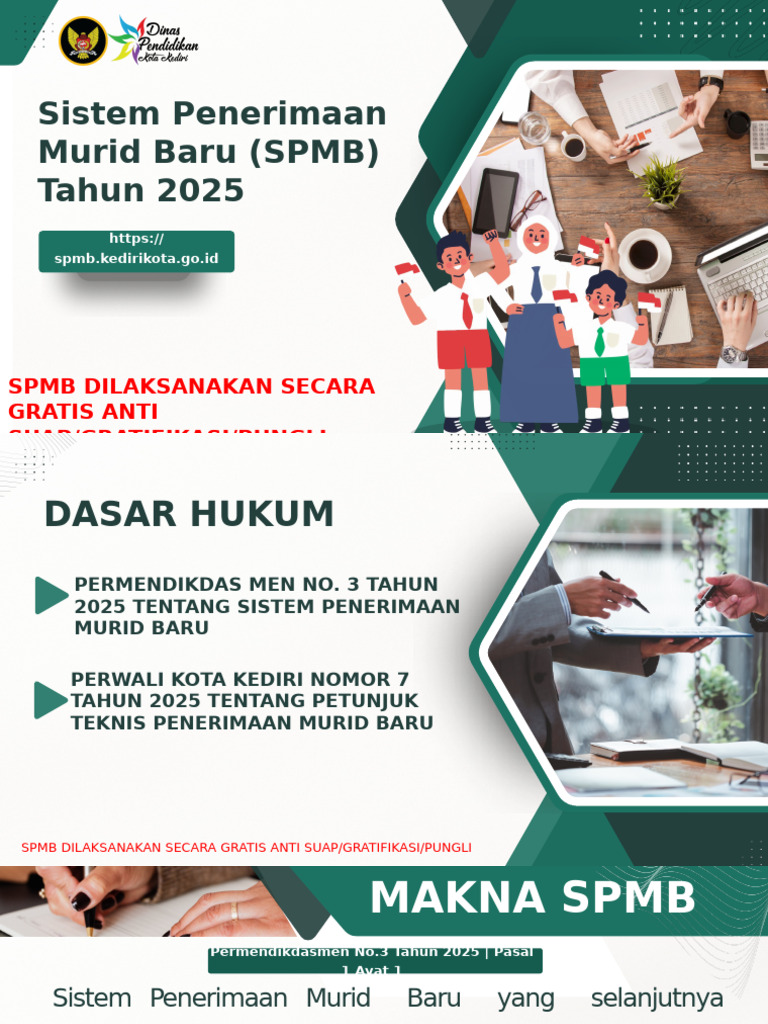 Sosialisasi SPMB 2025 08-05-2025 | PDF