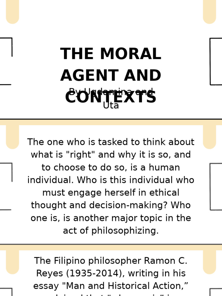 Understanding Moral Agency and Identity | PDF | Existentialism | Psychology