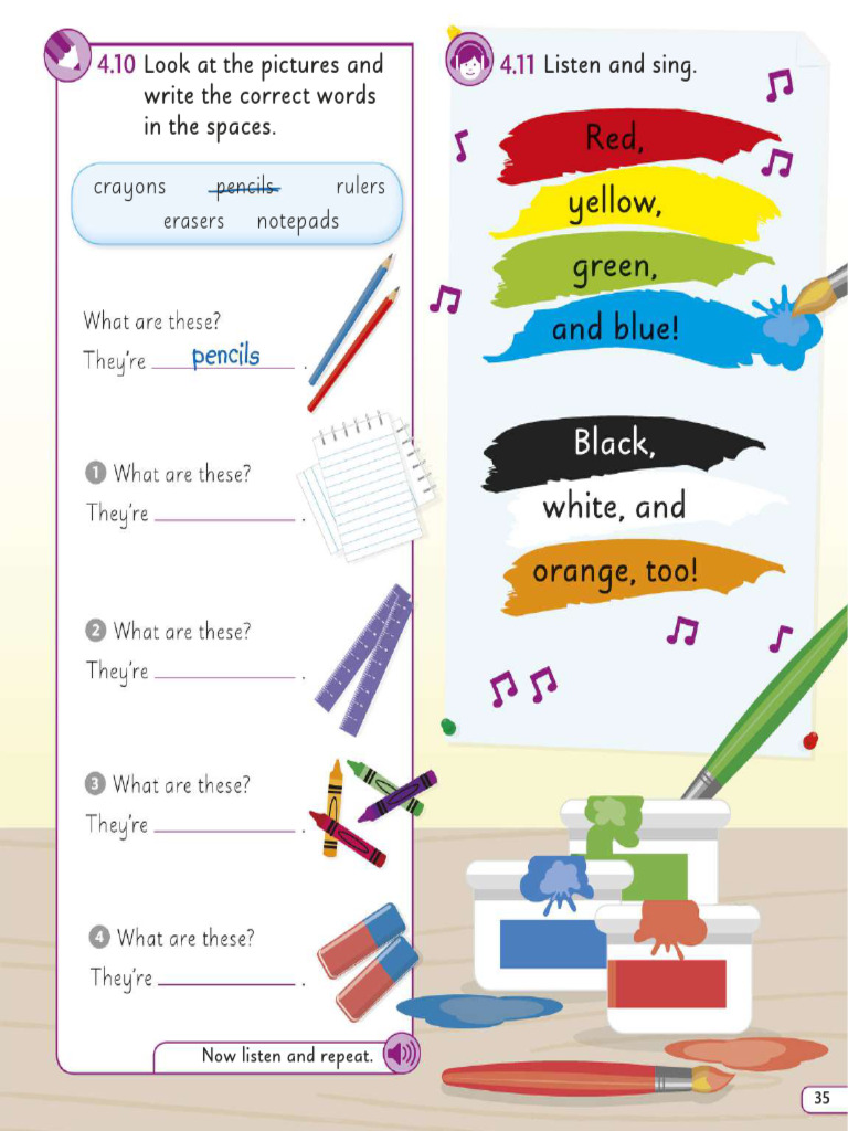 English For Everyone Junior Beginners-Trang-35 | PDF
