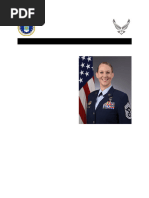 Air Force Officer Biography Template | PDF | Defence Ministries | Military
