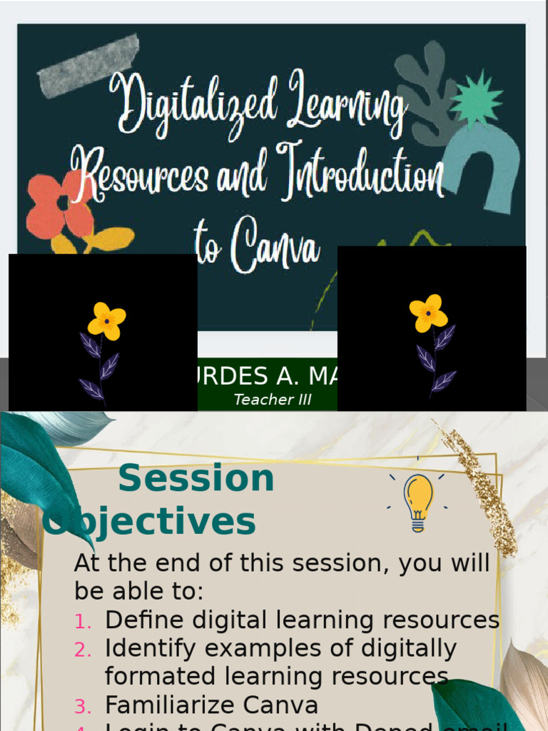 DIGITALIZED LEARNING MATERIALS-POWERPOINT | PDF