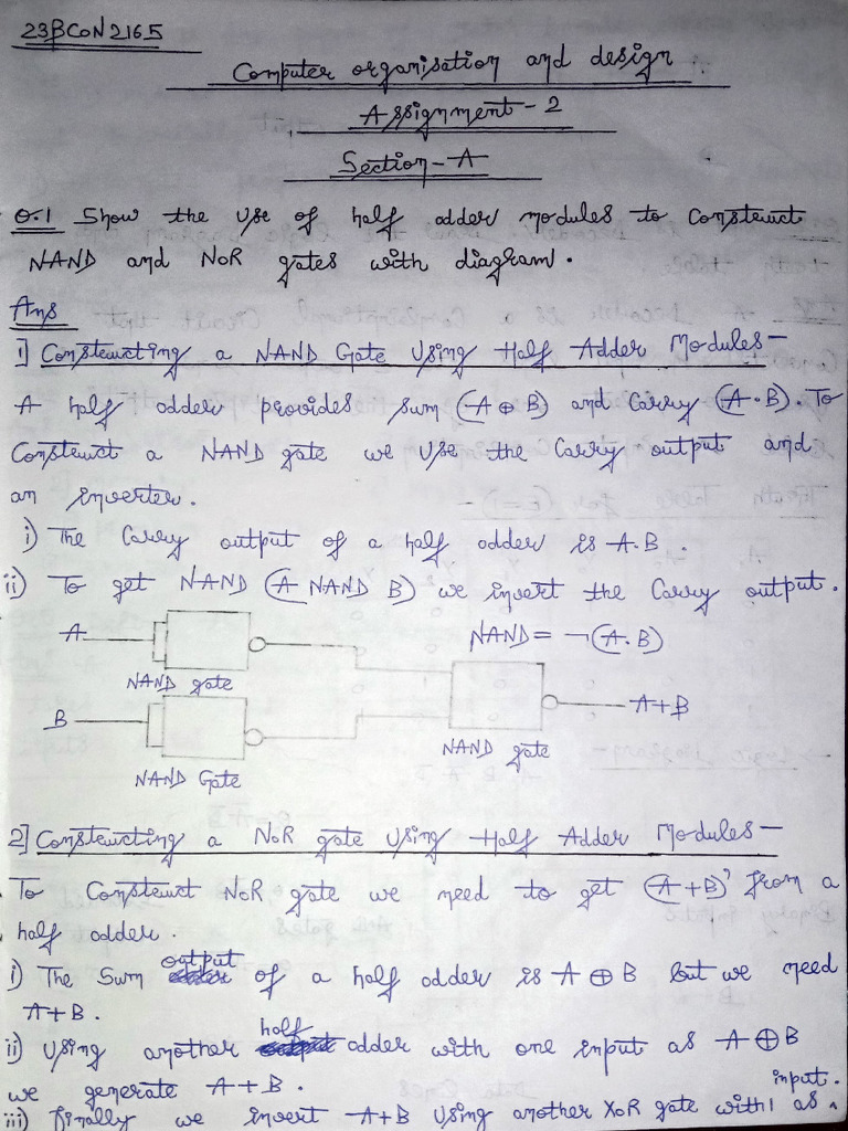 COD Assignment 2 | PDF