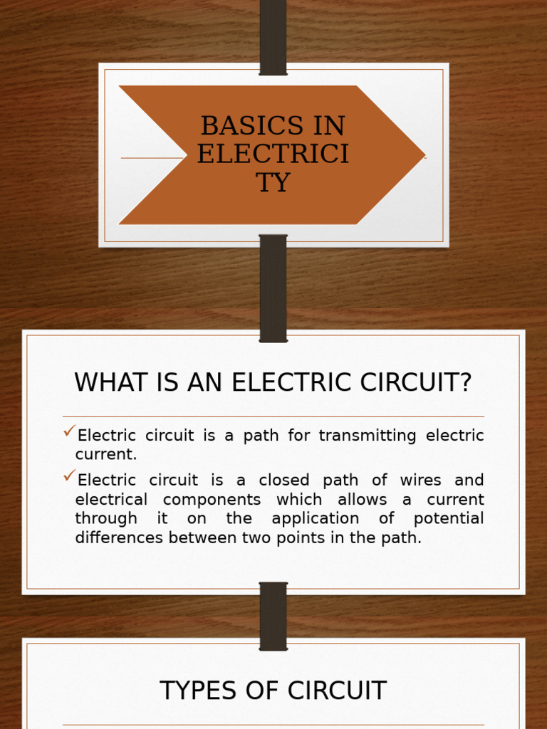 Understanding Electric Circuits Basics | PDF | Electric Current | Voltage