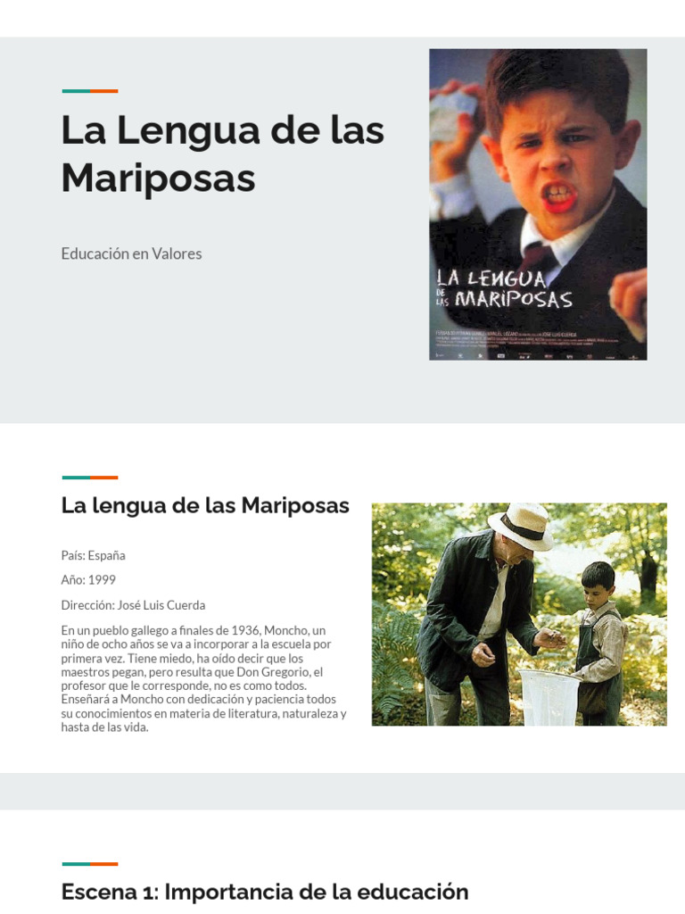 La Lengua de Las Mariposas | PDF