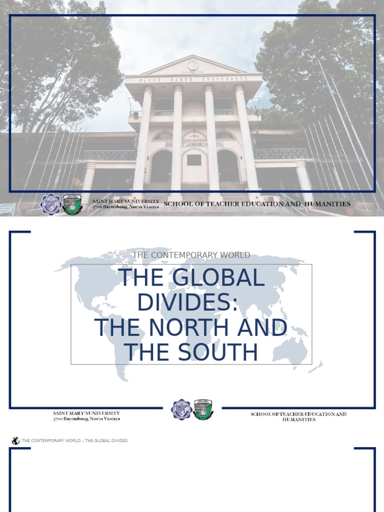 6 Global Divides The North and The South | PDF