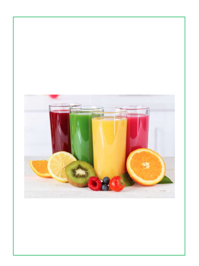 Kutengeneza Juice Za Matunda 2 | PDF