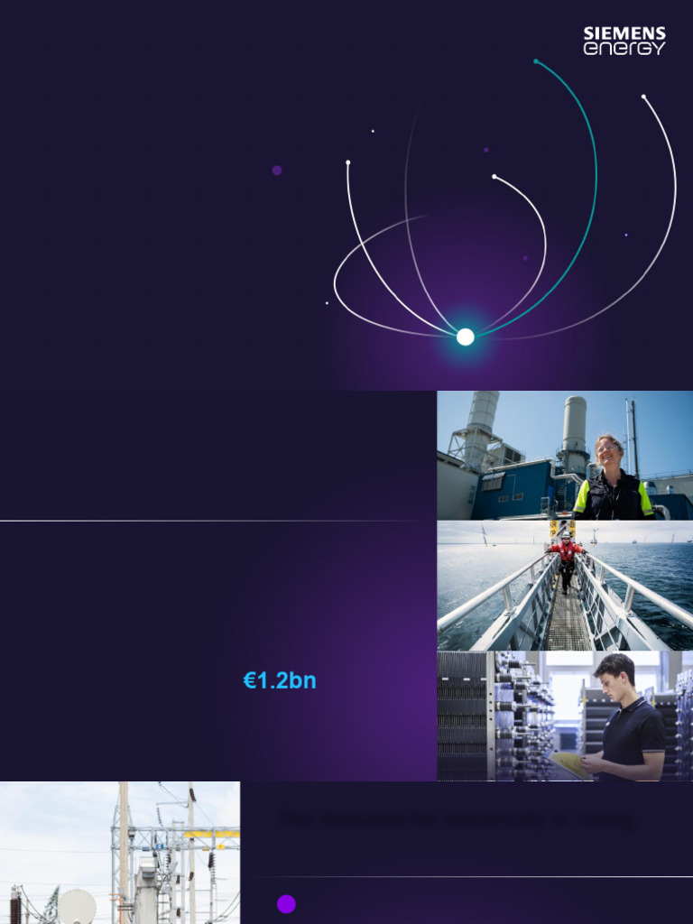 Siemens Energy Company Presentation PDF Original File | PDF | Wind Power | Electrical Grid