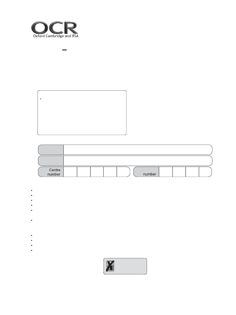OCR J276 Exam Booklet Format1 | PDF | Computer Data Storage | Wi Fi