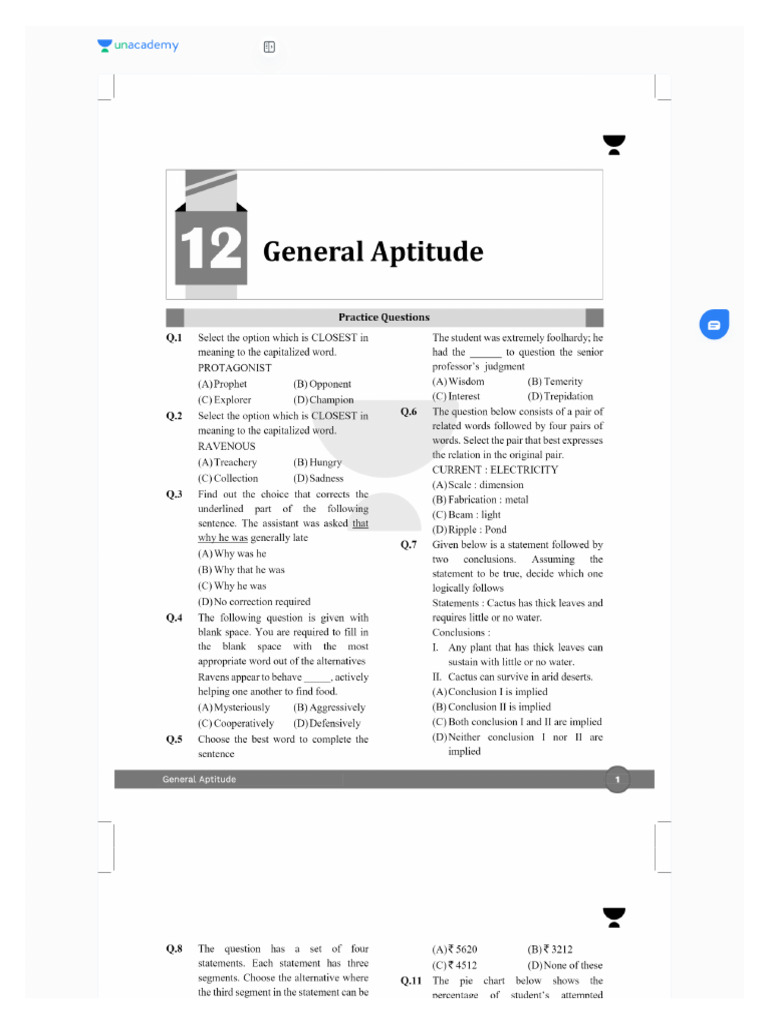 Aptitude Practice | PDF
