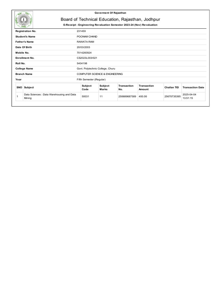 Revaluation 31459 | PDF