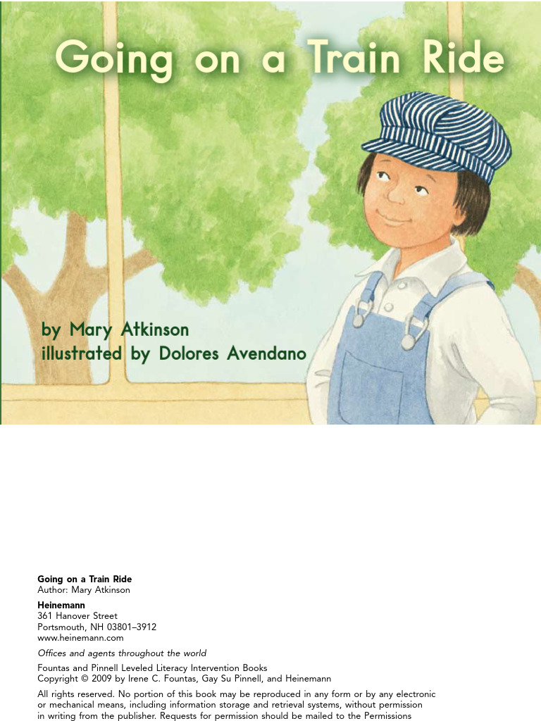 61 Going On A Train Ride | PDF | Reading (Process) | Written Communication
