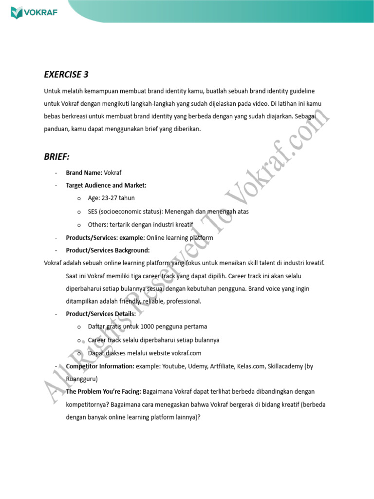 Graphic Design - Worksheet Exercise | PDF