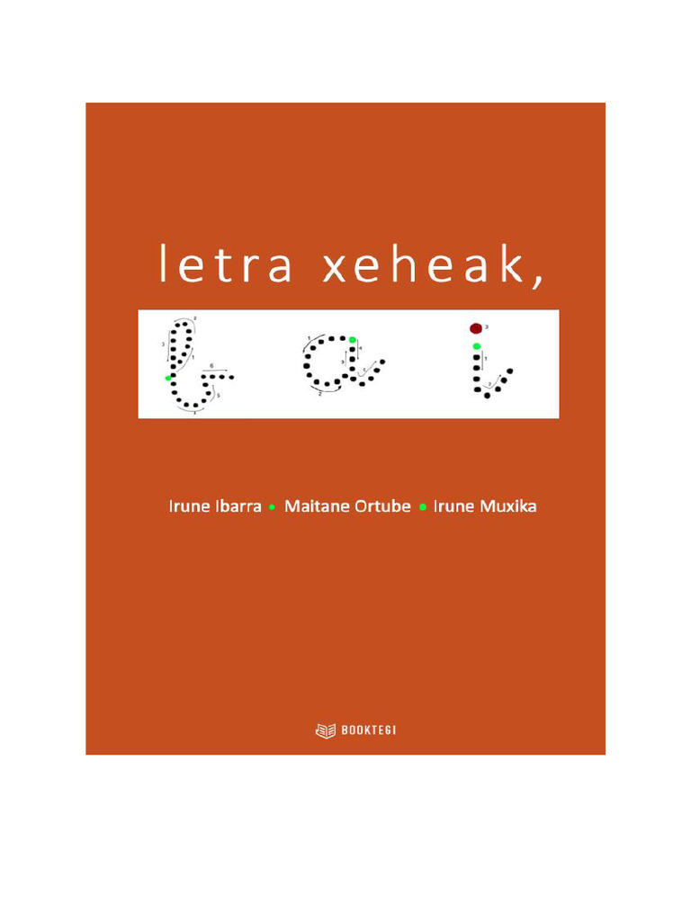 Booktegi Liburua Letra Xeheak Bai | PDF