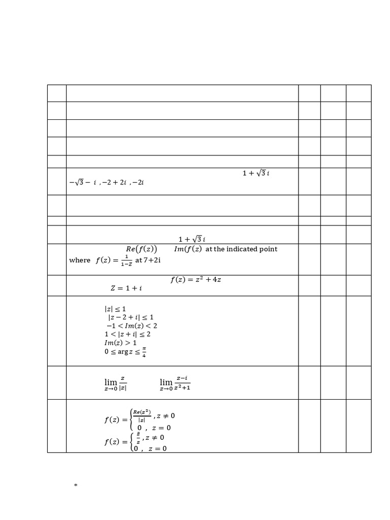 Assignment 01 Mathematics-2 BE02000011 2025 | PDF | Complex Number | Function (Mathematics)