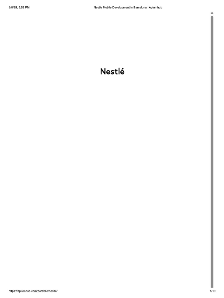 Nestle Case Studies | PDF