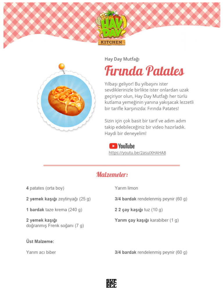 Fırında Patates | PDF