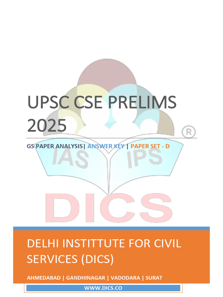 Upsc Cse Paper Answer Key 2025 | PDF | Spacecraft | Space X Dragon