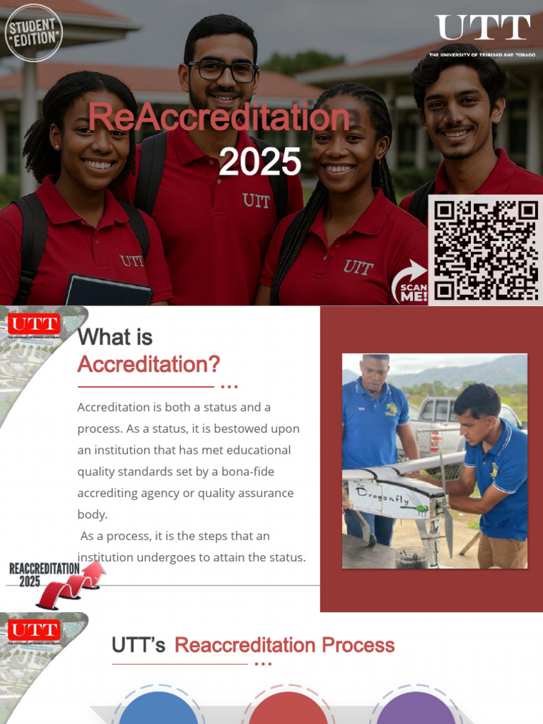 UTT Reaccreditation Process Overview | PDF