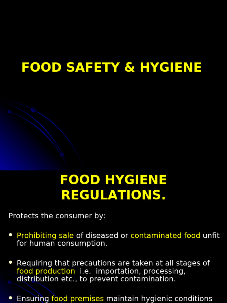 Food Safety and Hygiene | PDF | Hygiene | Food Safety