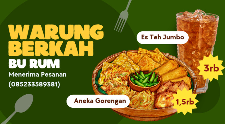 Hijau Modern Es Teh Jumbo Banner Landscape - 20250505 - 140231 - 0000 | PDF