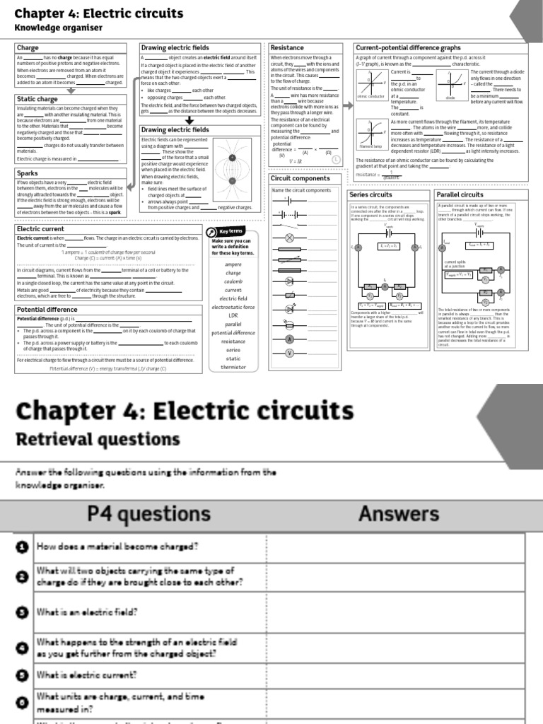 Understanding Electric Circuits Basics | PDF | Electric Current ...
