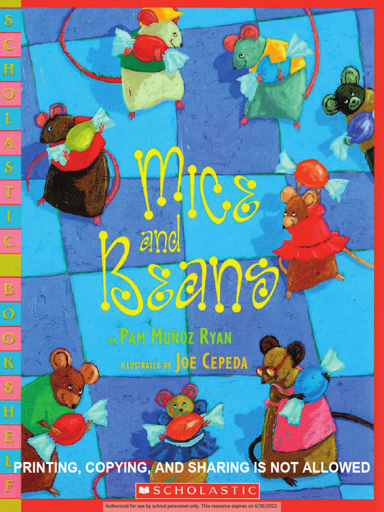 1st Grade Fiction Book - Mice and Beans | PDF