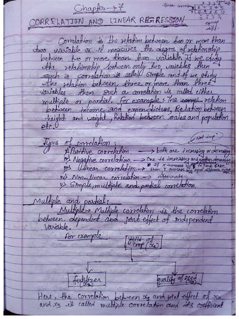 Unit 7 Statistics-I | PDF