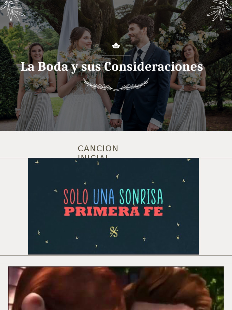 Sesion 10 - La Boda y Sus Consideraciones - 33dcnwn0iw | PDF | Boda ...