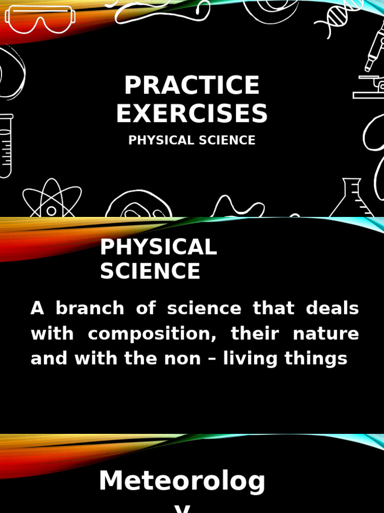 Physical Science Concepts Overview | PDF | Chemical Elements | Universe