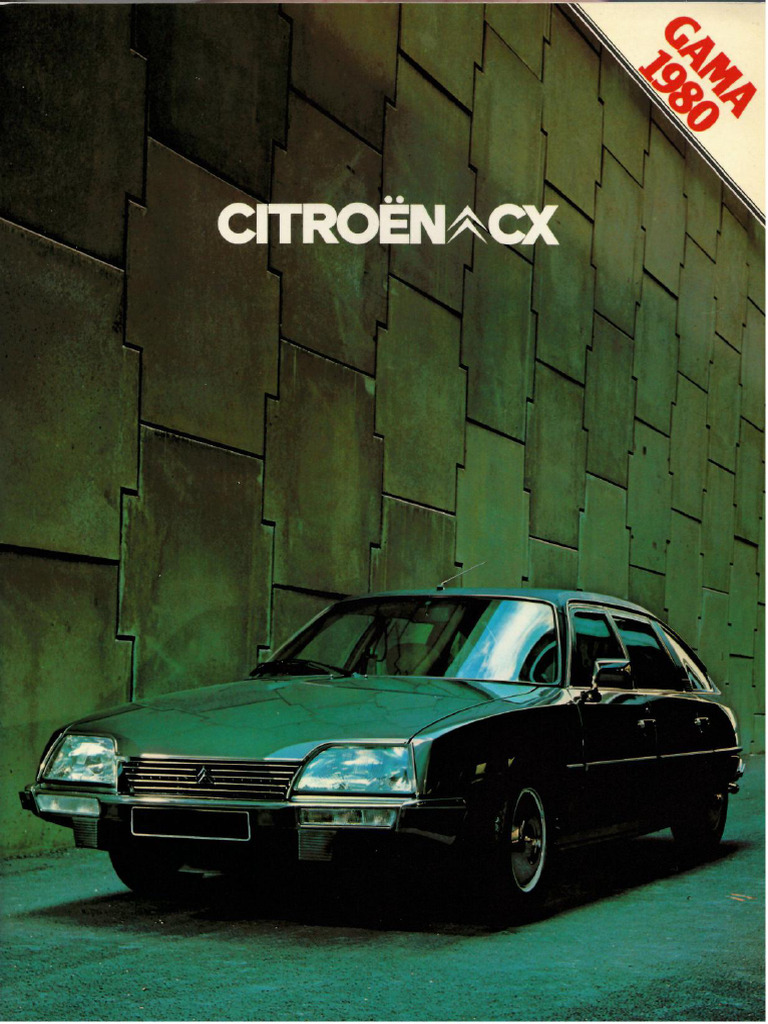 Citroen CX Gama 1980 | PDF
