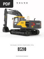 Volvo EC210 Excavator Specifications | PDF | Vehicles | Vehicle Technology