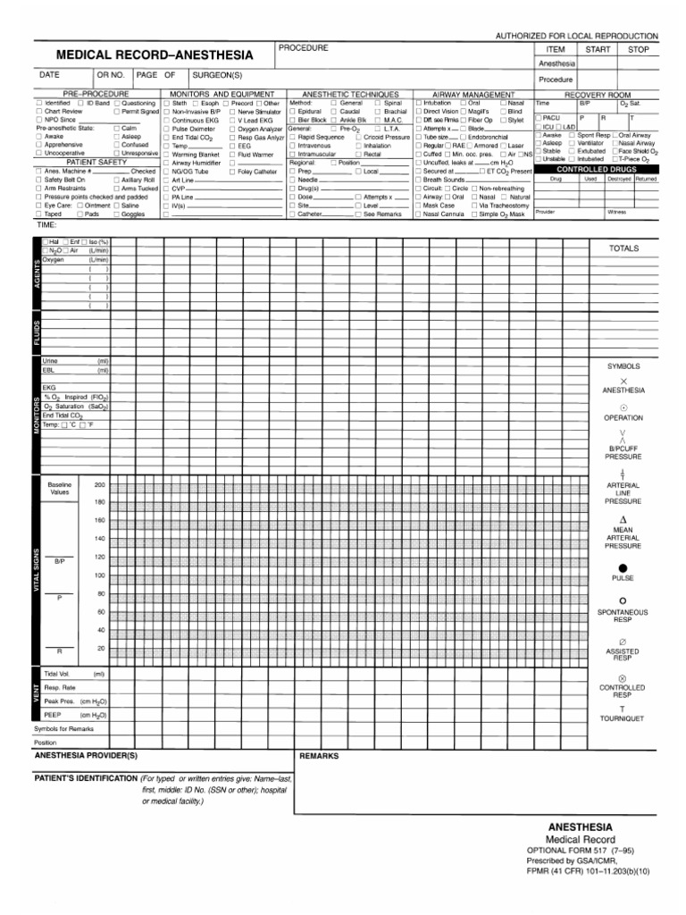 Anesthesia Intra Op | PDF