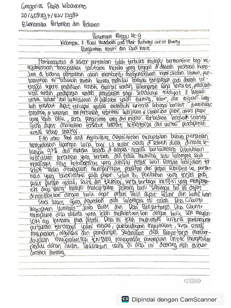 Gregorius David W - Tugas Rangkuman Week 9 | PDF