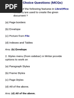 Understanding Styles in LibreOffice Writer | PDF | Page Layout | Software