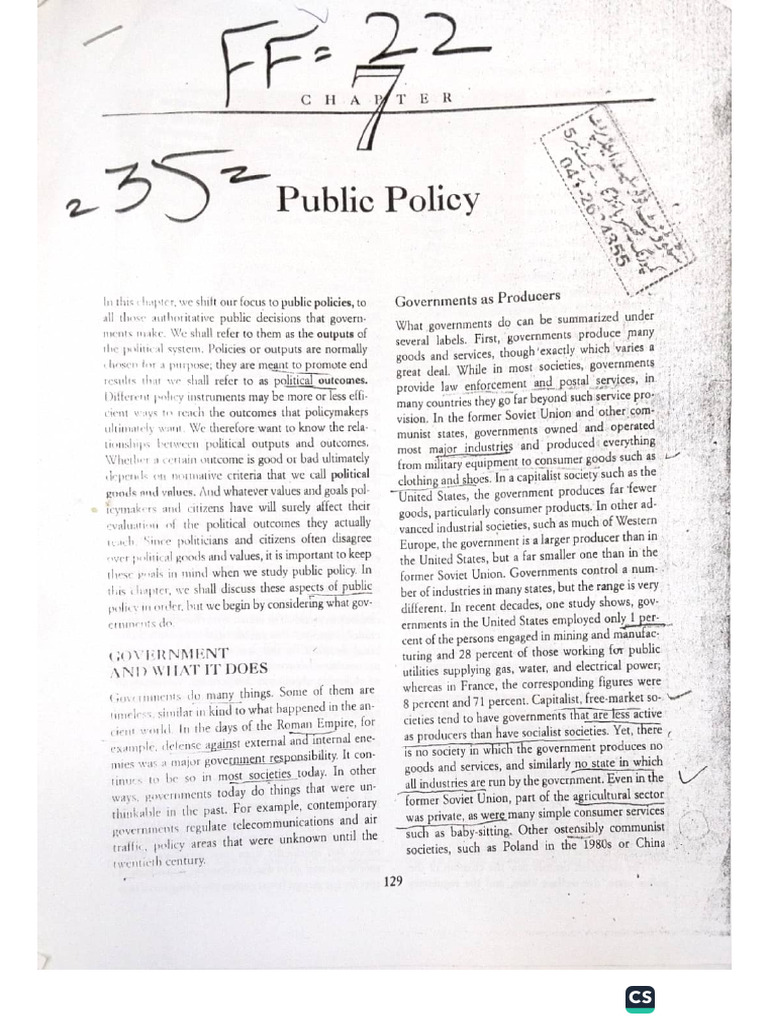 Public Policy | PDF