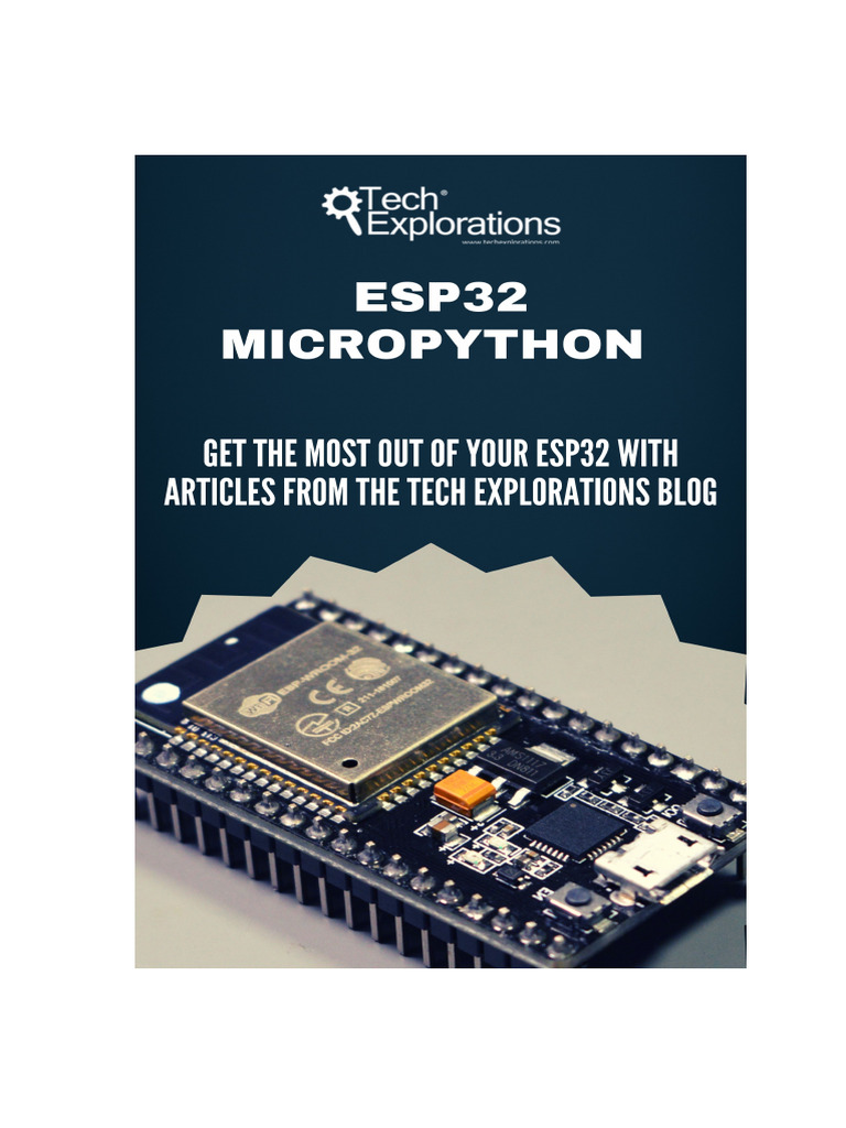 ESP32 Micropython 160324 | PDF | Python (Programming Language) | Parameter (Computer Programming)