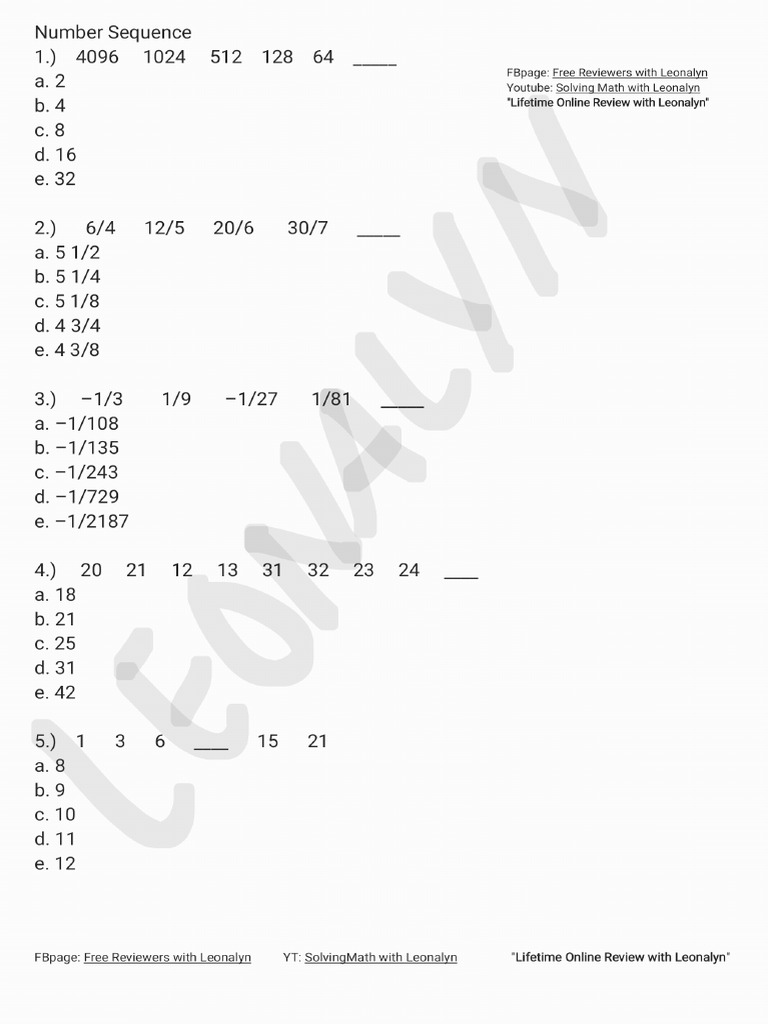 D9 CSE Qs Word Problems | PDF