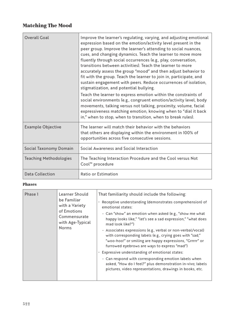 Matching The Mood (SSG Book ( | PDF | Learning | Emotions